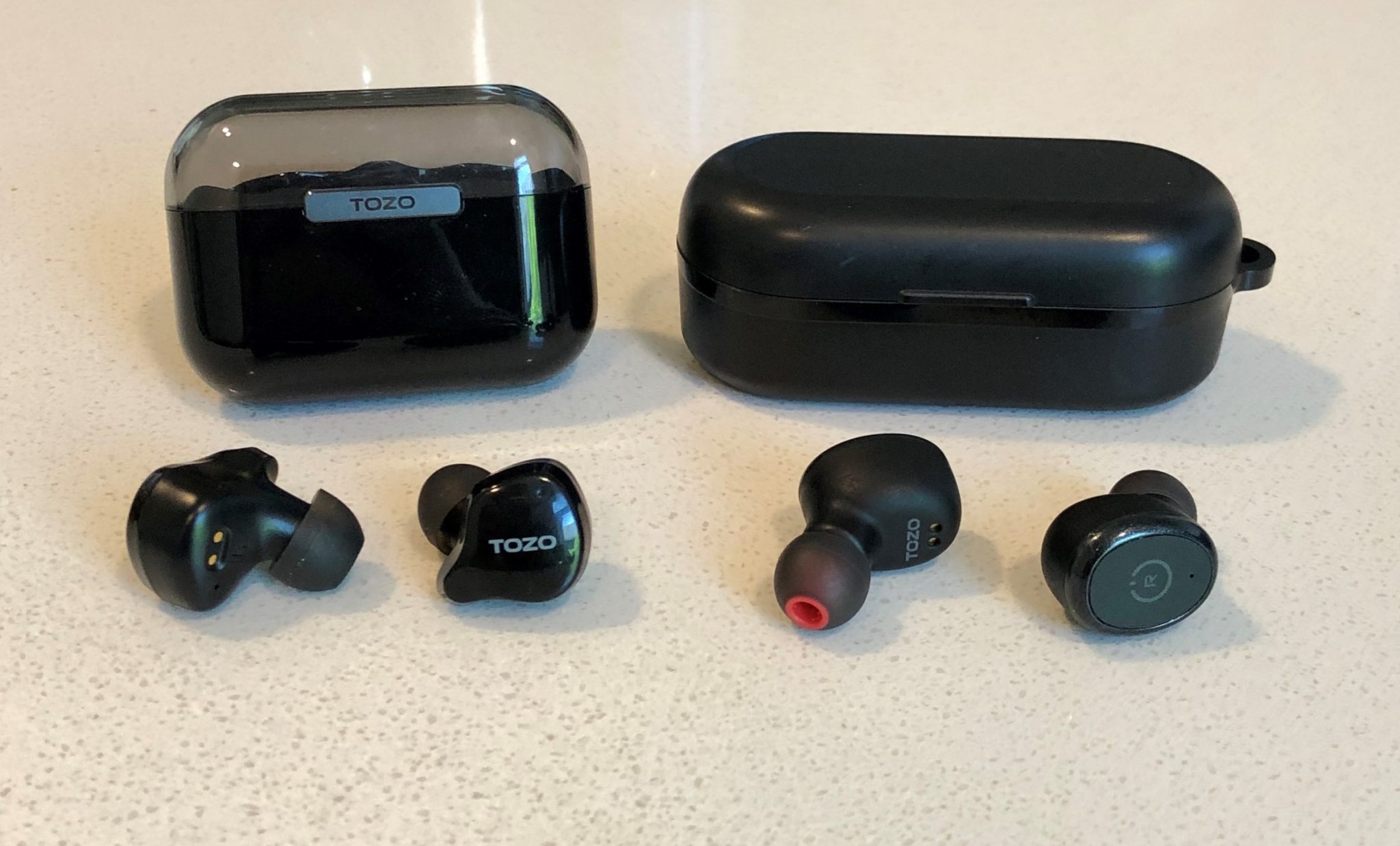 TOZO Crystal Buds vs T10 Earbuds Comparison